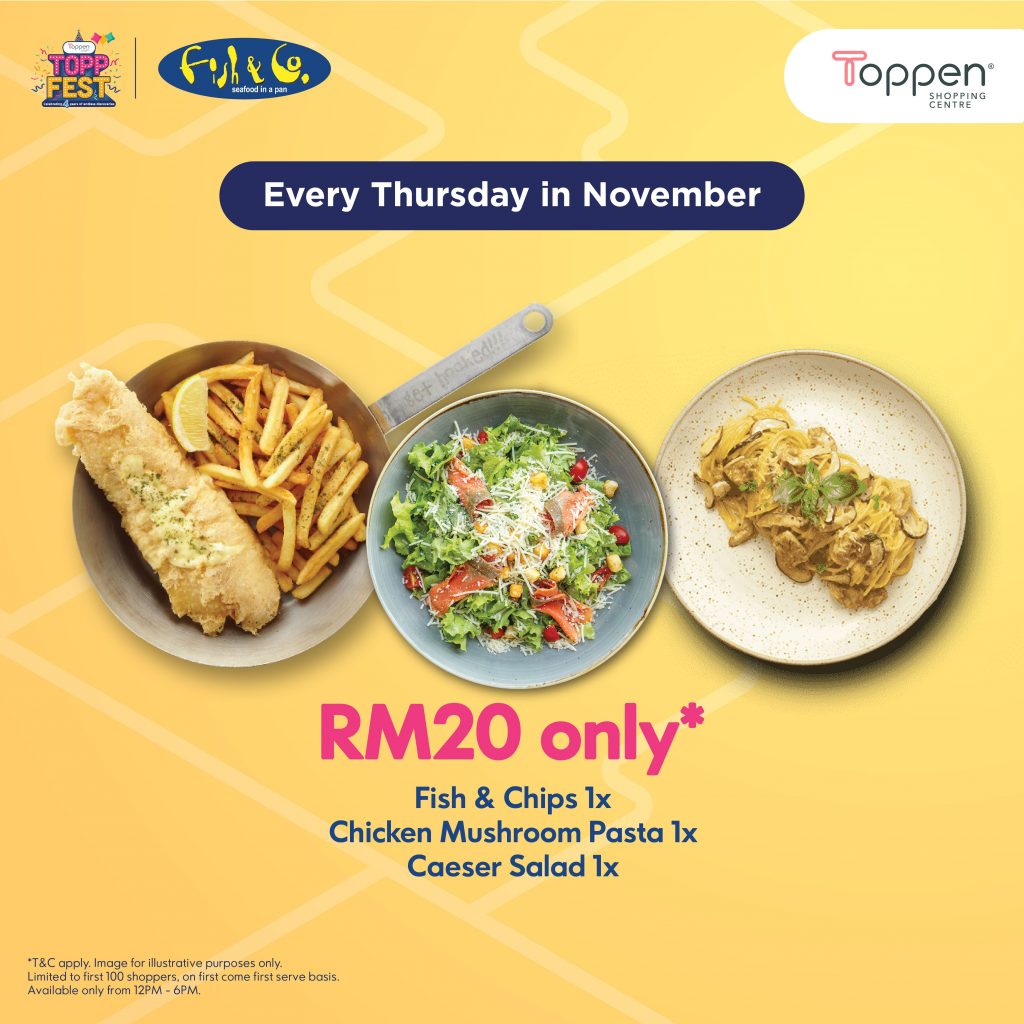 Toppen 4th Anniversary - Toppen Shopping Centre