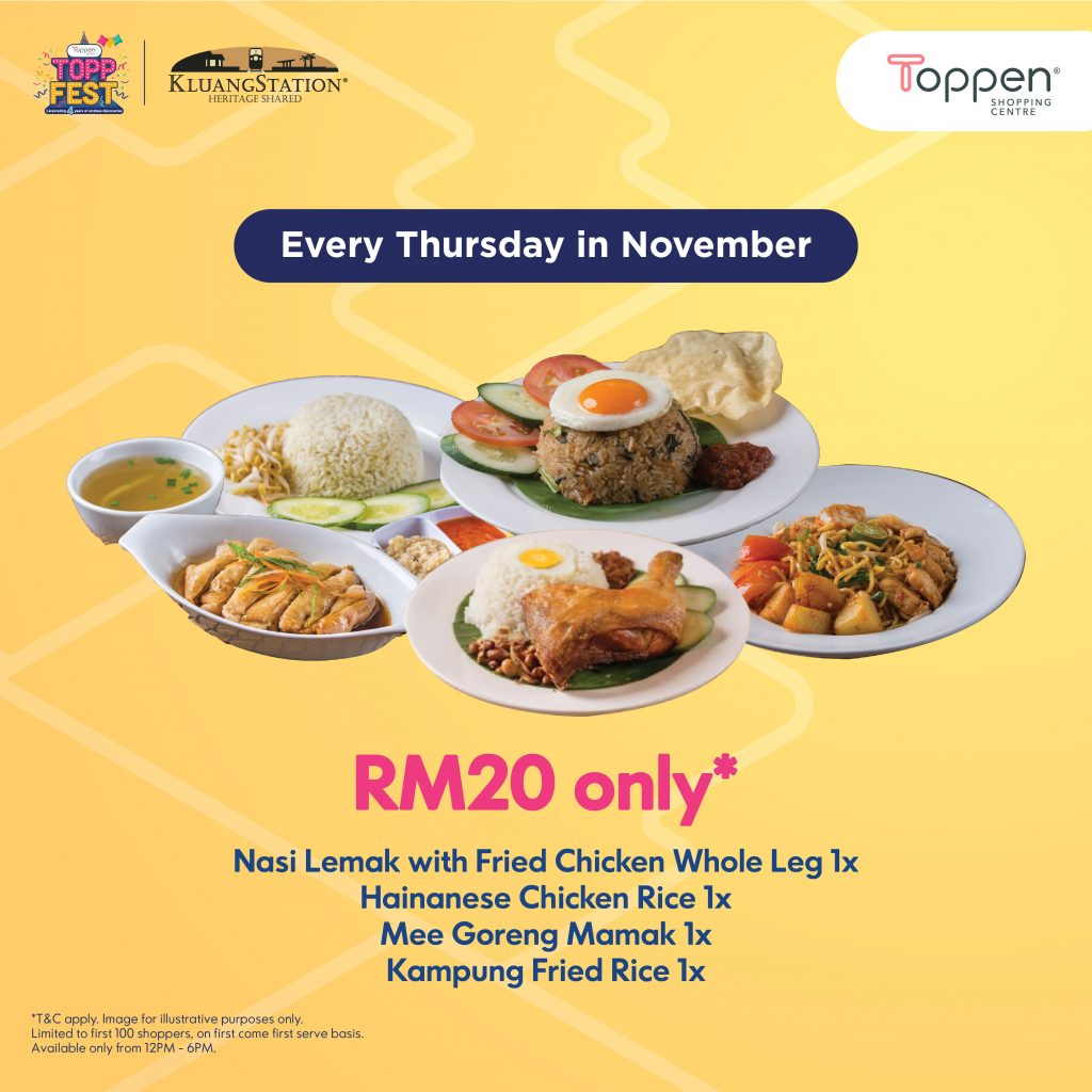 Toppen 4th Anniversary - Toppen Shopping Centre
